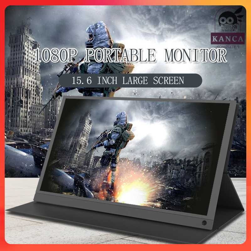 Jual TAFFWARE Portable Monitor FHD 15.6 Inch 1080p HDMI Type C IPS ...