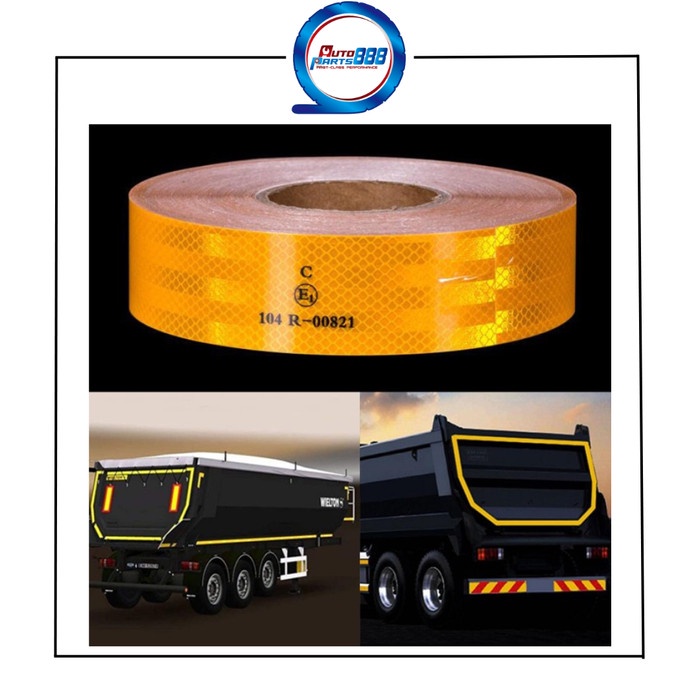 Jual Sticker Stiker Reflektif Uji Kir Berlogo E1 104R Stiker Mata ...
