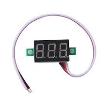 Jual (OML) Voltmeter Digital tanpa FRAME/ Bingkai 4.5V-30V DC 3 digit 0 ...