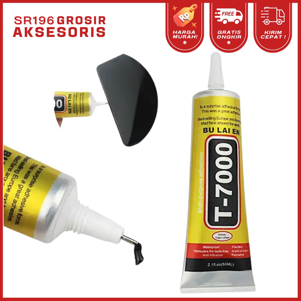 Jual Lem Layar LCD Serbaguna Lem Hitam T7000 15ML / Lem Serbaguna DIY ...