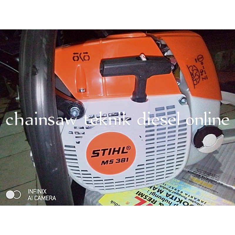 Jual chainsaw/senso STIHL ms 381 only (hanya mesin saja) | Shopee Indonesia