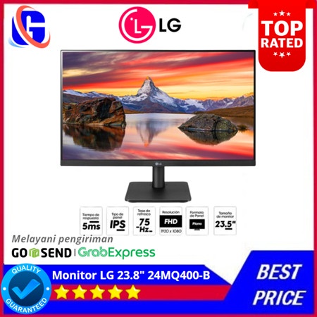 Jual Monitor LG 23.8" 24MQ400-B FHD IPS 75Hz with AMD FreeSync | Shopee ...