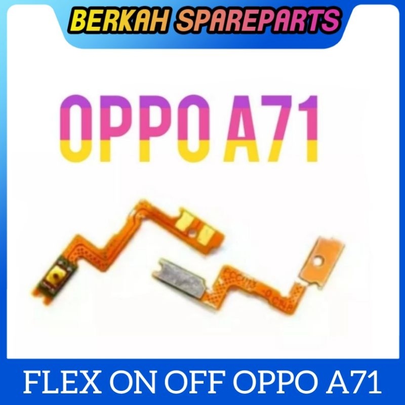 Jual FLEXIBEL FLEXIBLE ON OFF OPPO A71 TOMBOL POWER ON OFF | Shopee Indonesia
