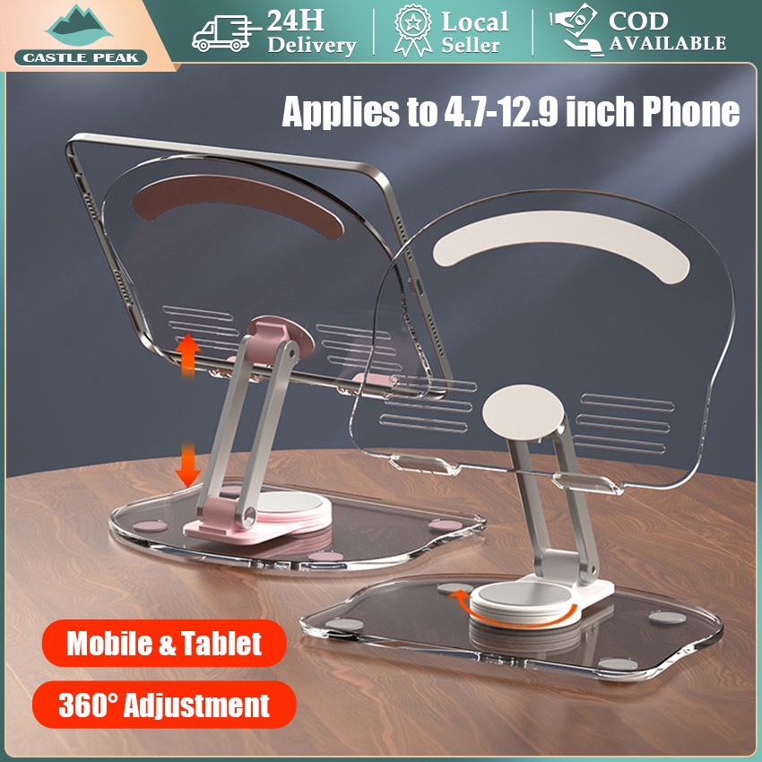 Jual 99KHOME Stand Tablet Phone Holder Putar Dudukan iPad Foldable ...