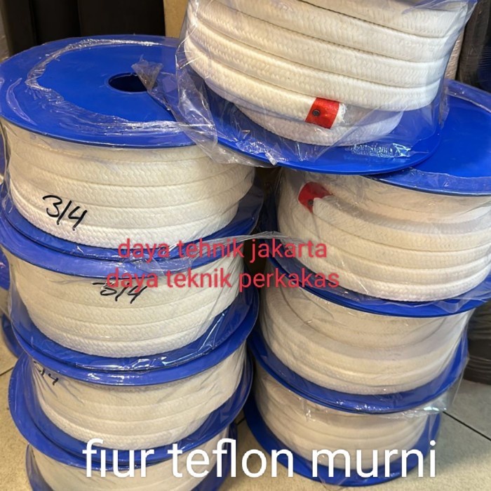 Jual fiur teflon 10 mm x 1rol / packing teflon murni 5kg DTJ | Shopee ...