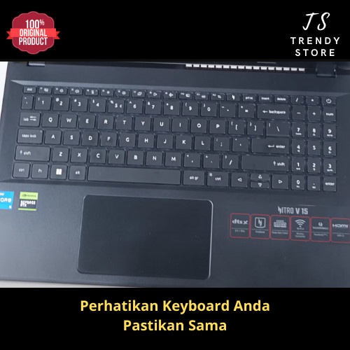 Jual Keyboard Protector Cover Acer Nitro V 15 V15 ANV15 Intel AMD 15.6 ...