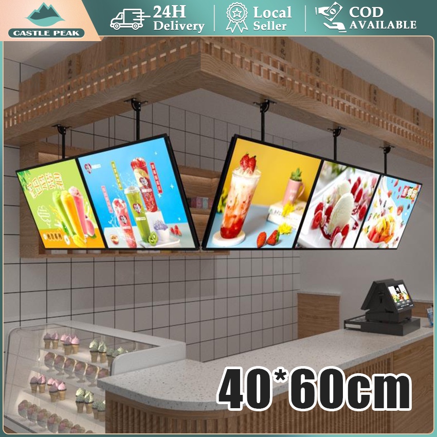 Jual LED Menu Board - Fast - Food Menu Display Light Box - Easy To ...