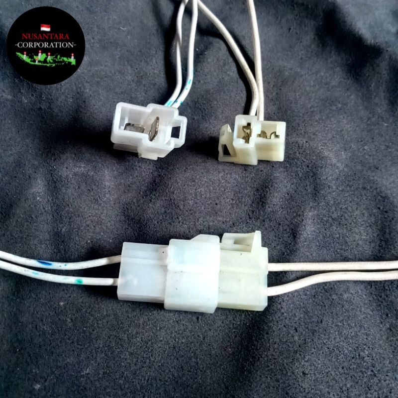 Jual soket kabel sambungan pin 2 originL | Shopee Indonesia