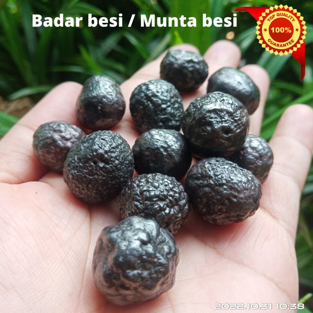 Jual Batu Badar Besi Munta besi Nempel magnet alami | Shopee Indonesia
