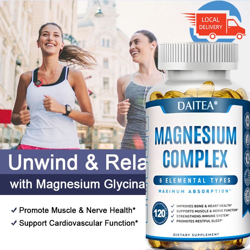 Jual Magnesium complex supplement, activates neuromuscular contraction ...