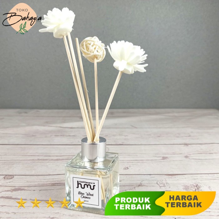 Jual Pengharum Ruangan Reed Diffuser dg Rattan Sticks 50ml Blue Wind ...