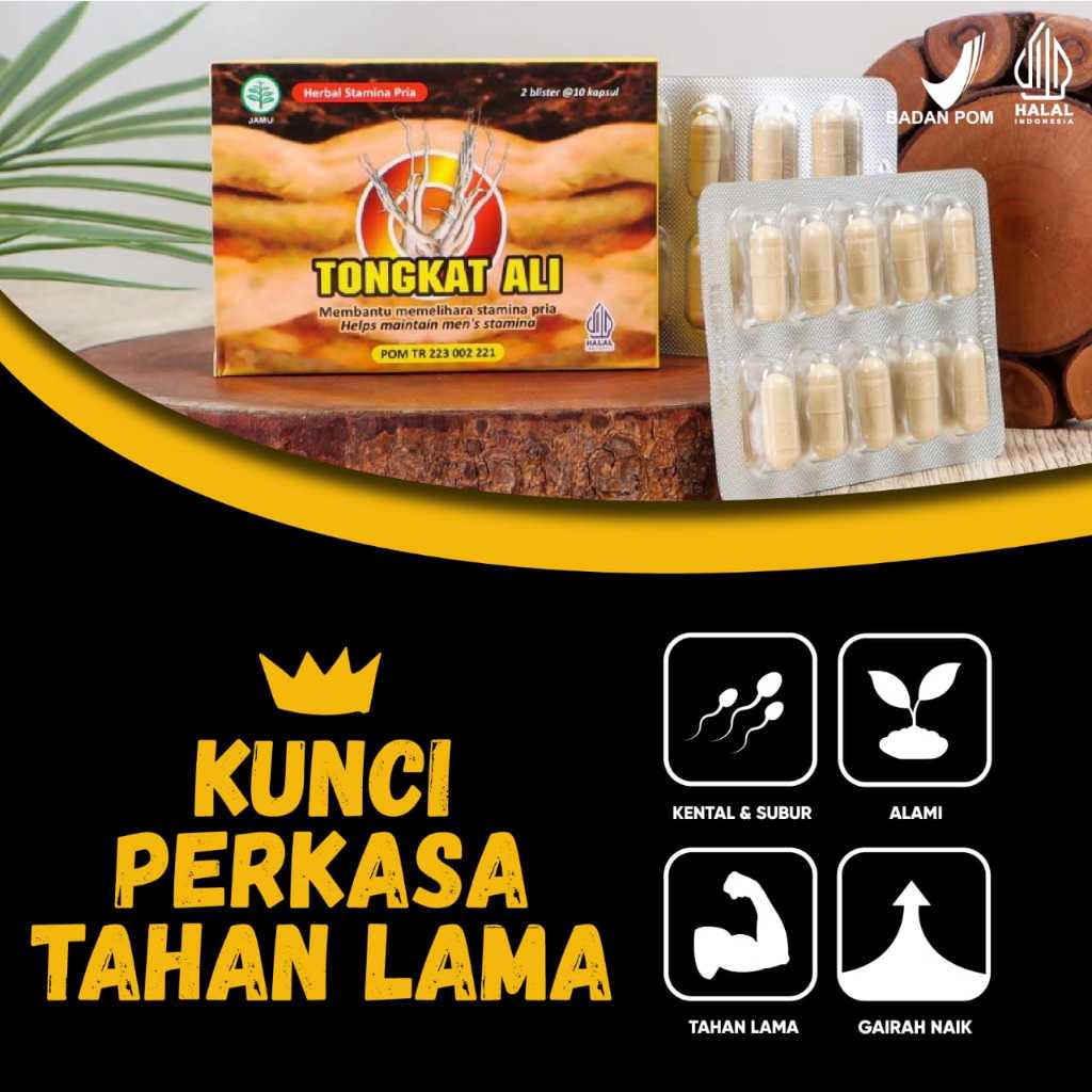 Jual Kapsul Tongkat Ali - Toga Nusantara TONGLI TN57 Isi 20 Kapsul ...