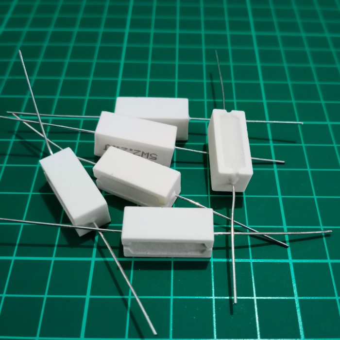 Jual resistor 5watt 5 watt 2.2 ohm 2,2 2ohm2 original GO165 | Shopee Indonesia