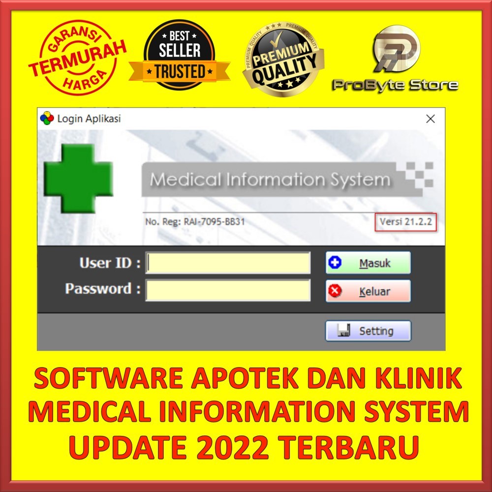 Jual [TERMURAH] SOFTWARE KLINIK DAN APOTEK MIS MEDICAL INFORMATION ...
