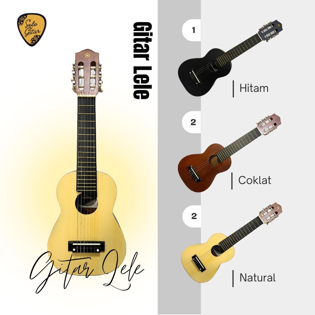 Jual GITAR LELE MINI SENAR 6 NYLON | Shopee Indonesia