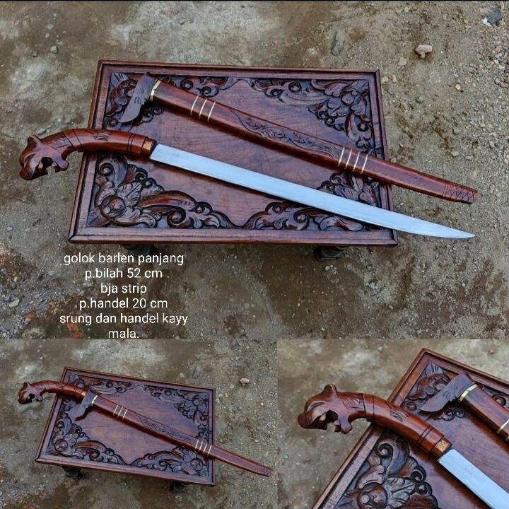 Jual golok hitam/coklat panjang 1 meter | Shopee Indonesia
