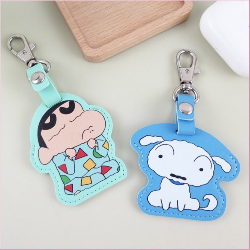 Jual Crayon Shinchan and Shiro Keychain | Gantungan kunci shinchan ...
