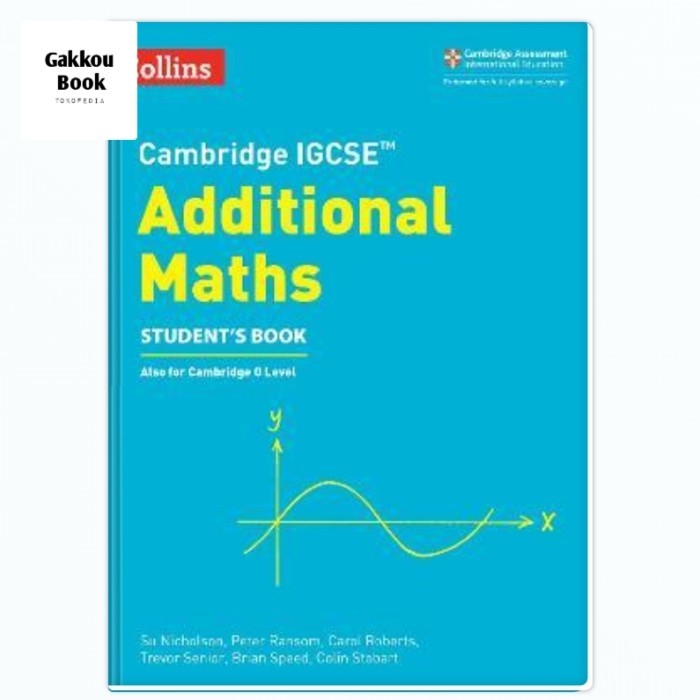 Jual Buku Cambridge IGCSE Additional Maths Student Book | Shopee Indonesia