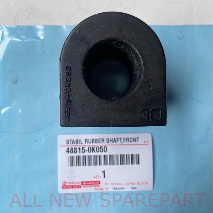 Jual Karet Stabilizer Depan Toyota 48815-0K050 INOVA HILUX FORTUNER ALL ...