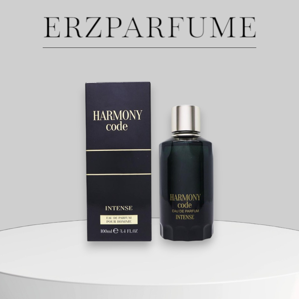 Jual Parfum Fragrance World Harmony Code Intense Pour Homme Man EDP ...