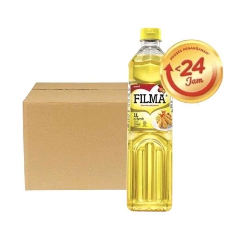 Jual Filma Minyak Goreng Botol 1 Karton ( 12 x 1 Liter ) | Shopee Indonesia