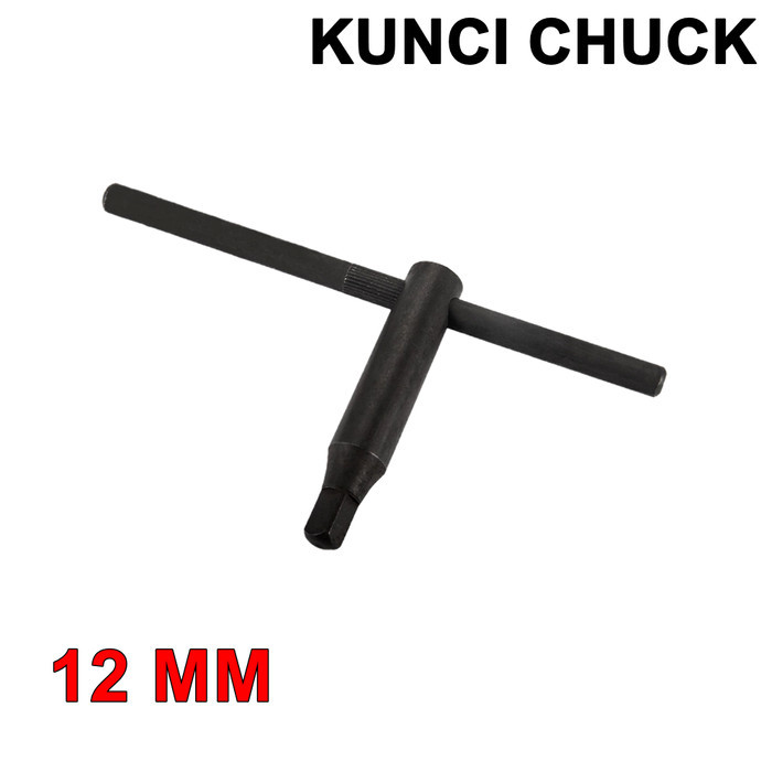 Jual Kunci Chuck Bubut 12mm X 12mm Wrench Pembuka Cekam 12x12 Square ...