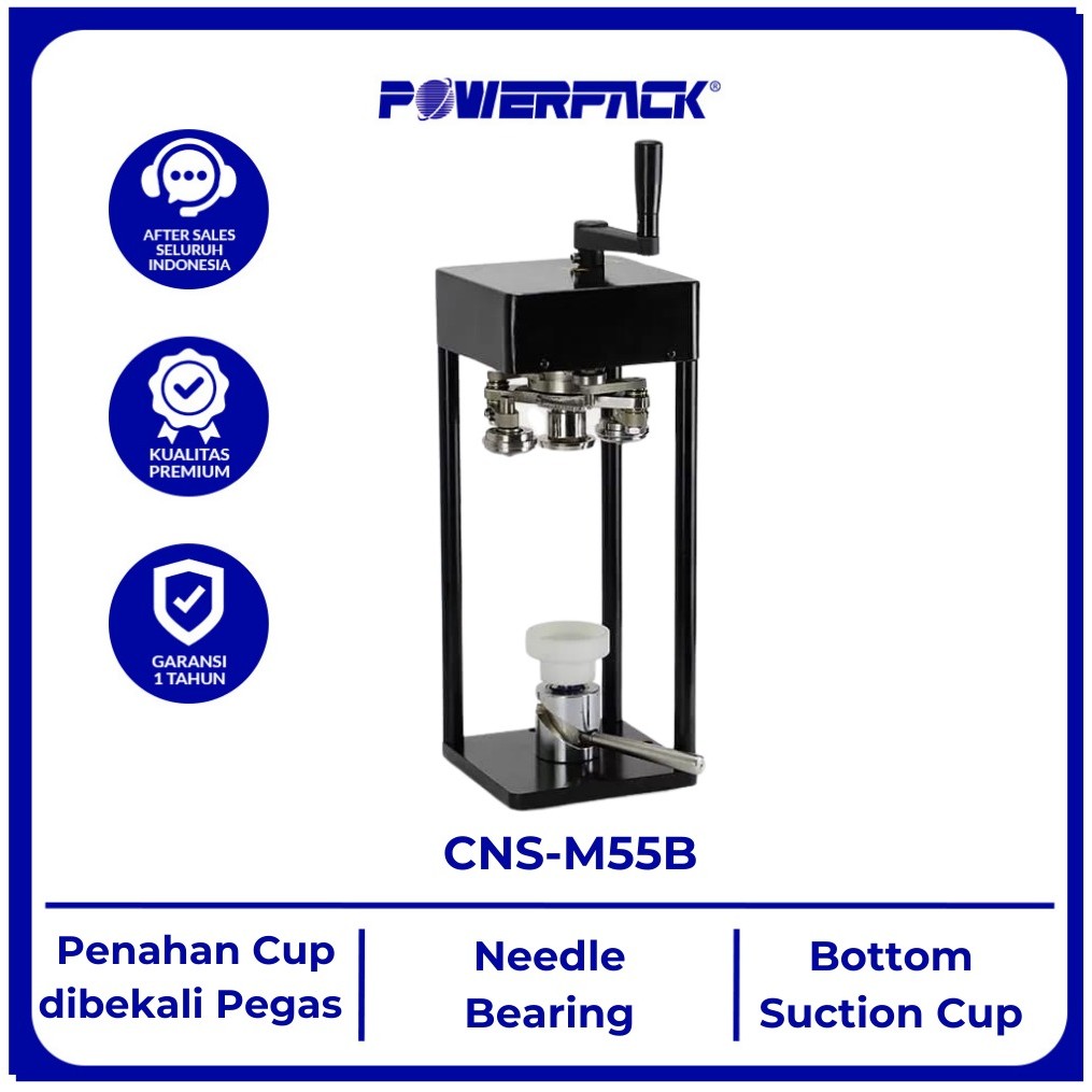 Jual POWERPACK manual can sealer CNS-M55B mesin segel botol can ...