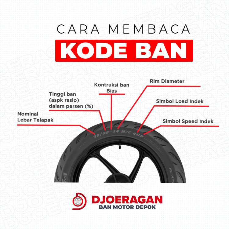 Jual SEPASANG / SATUAN BAN MOTOR NMAX FDR SPORT XR EVO Ring 13 TUBELES ...
