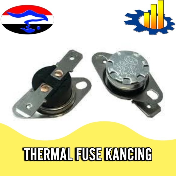 Jual THERMAL FUSE KANCING/THERMOFUSE KANCING/THERMOSTAT BIMETAL BERBAGAI DERAJAT - 85°C | Shopee ...