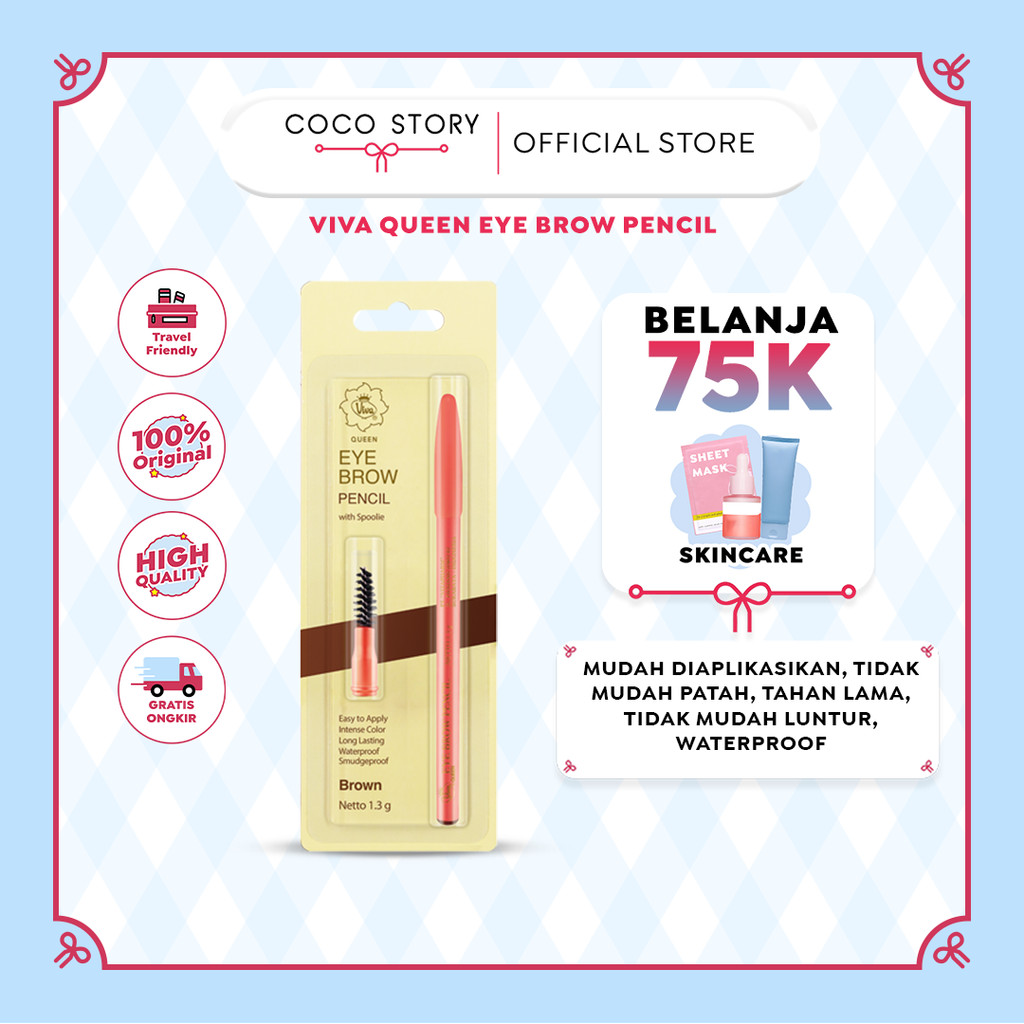Jual Viva Pensil Alis Eyebrow Pencil Waterproof untuk Hasil Alami dan ...