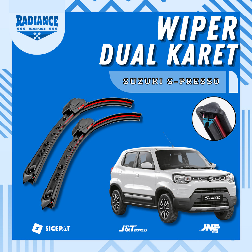 Jual Wiper Dual Karet - Suzuki S-Presso Spresso - Wiper Model Karet ...