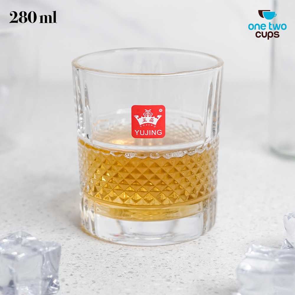 Jual Gelas Whisky Crystal Old-Fashioned Rock Glass 280ml - VL3 One Two Cups | Shopee Indonesia