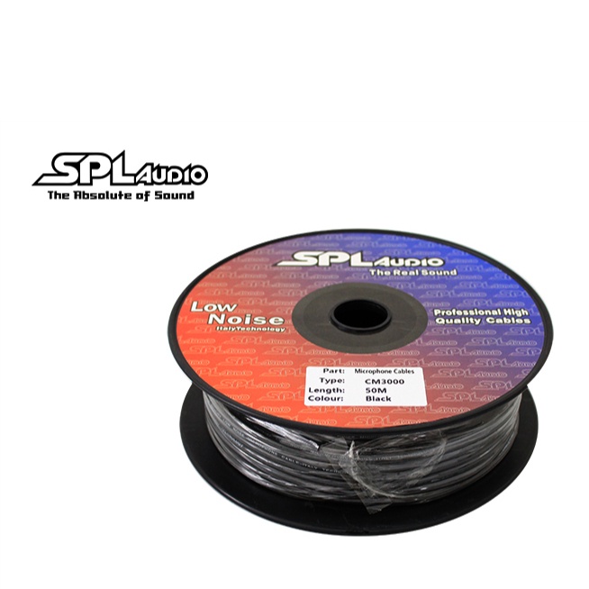 Jual SPL Audio Cable Microphone CM-3000 1 ROL 50 METER | Shopee Indonesia