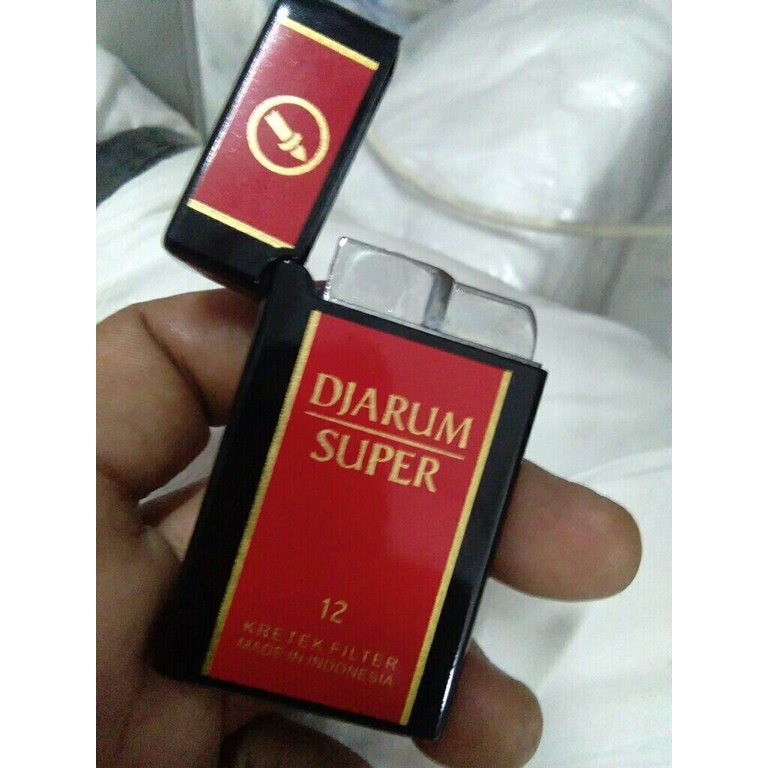 Jual Korek Api Bara Brand Rokok Djarum Super/Lighter Djarum Super ...