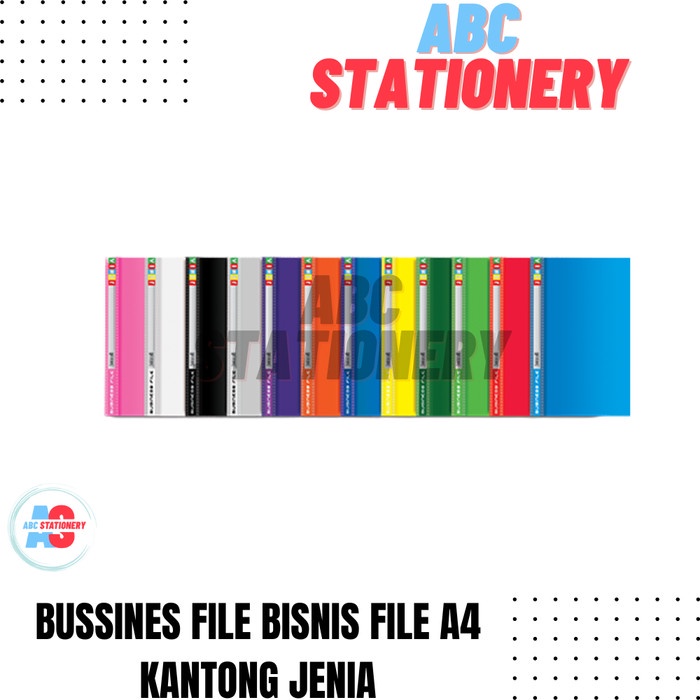 Jual Bussines file Bisnis file A4 Kantong Jenia (12 pcs) | Shopee Indonesia