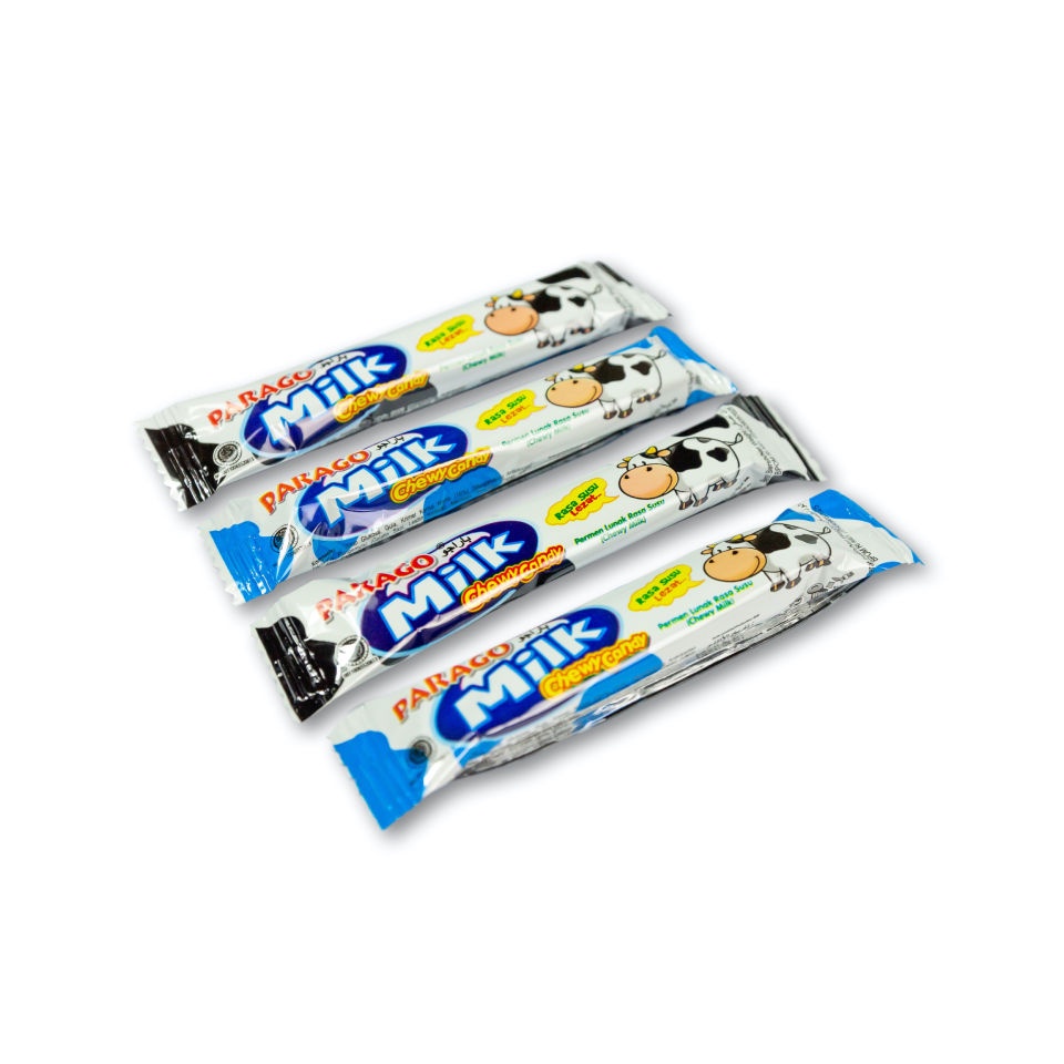 Jual PARAGO Milk Chewy Candy Permen Susu Jumbo 4 pcs x @8g | Shopee ...
