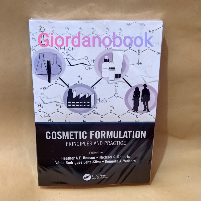Jual Buku Cosmetic Formulation Principles and Practice by Heather ...
