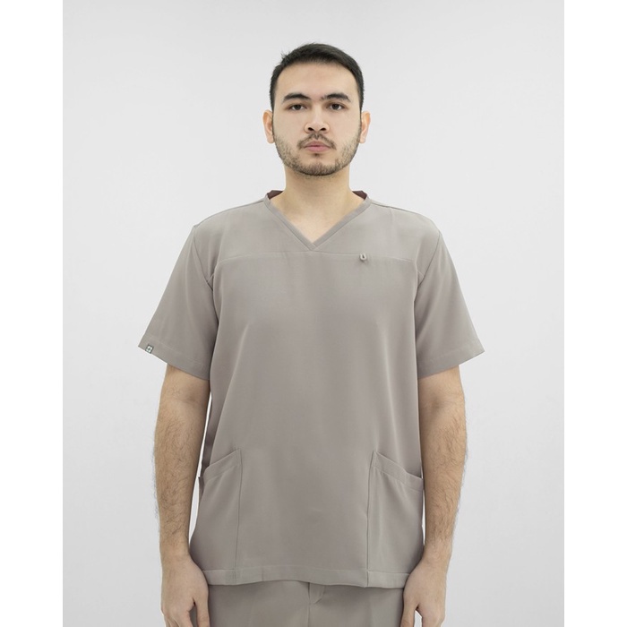 Jual (SHORT) SCRB - Baju Scrub / Medical Scrubs / Baju Jaga - Classic ...
