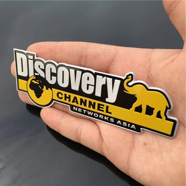 Jual EMBLEM STICKER 3D ALUMUNIUM DISCOVERY CHANNEL NETWORK ASIA 12X4CM ...