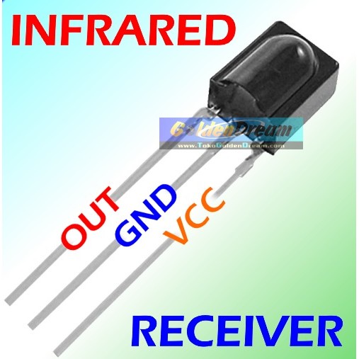 Jual Infrared Receiver Universal Sensor Penerima Cahaya Infra Merah IR ...