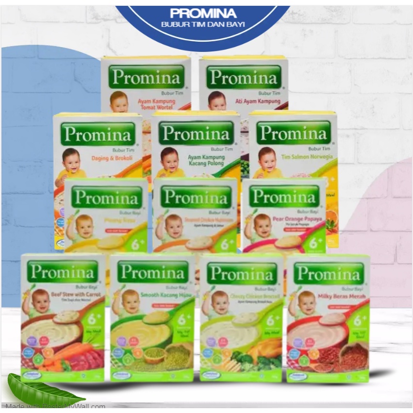 Jual Promina Bubur Tim Sereal Bayi Sachet Usia 6 8 9 Bulan Makanan ...