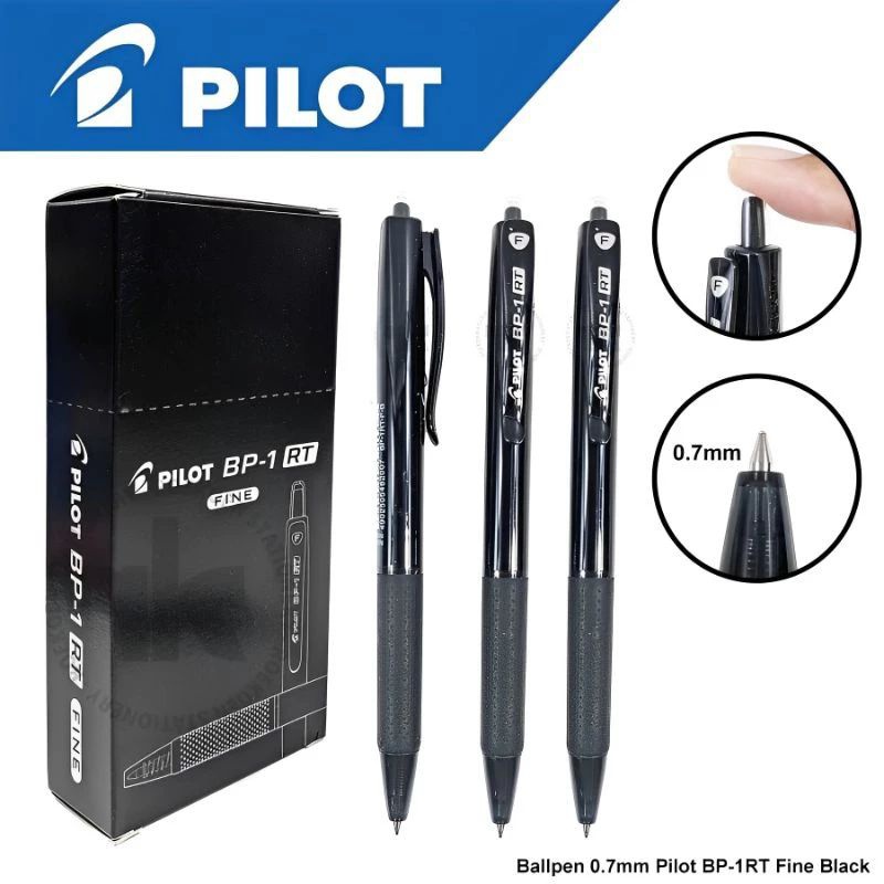 Jual Pulpen Pilot Bp-1 RT ( 1pak/12 pcs ) | Shopee Indonesia