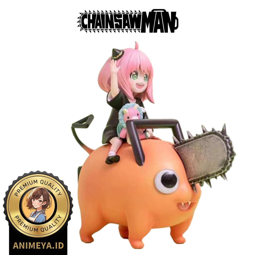 Jual ACTION FIGURE SPY X CHAINSAW FAMILY ANYA FORGER POCHITA KOLEKSI ...