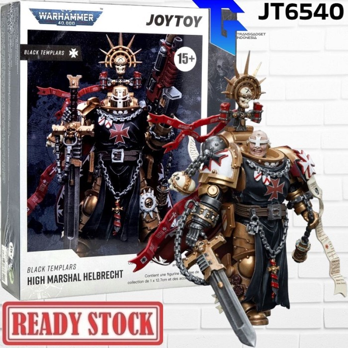 Jual JOYTOY 1/18 Warhammer 40K Black Templars - High Marshal Hellbrecht ...