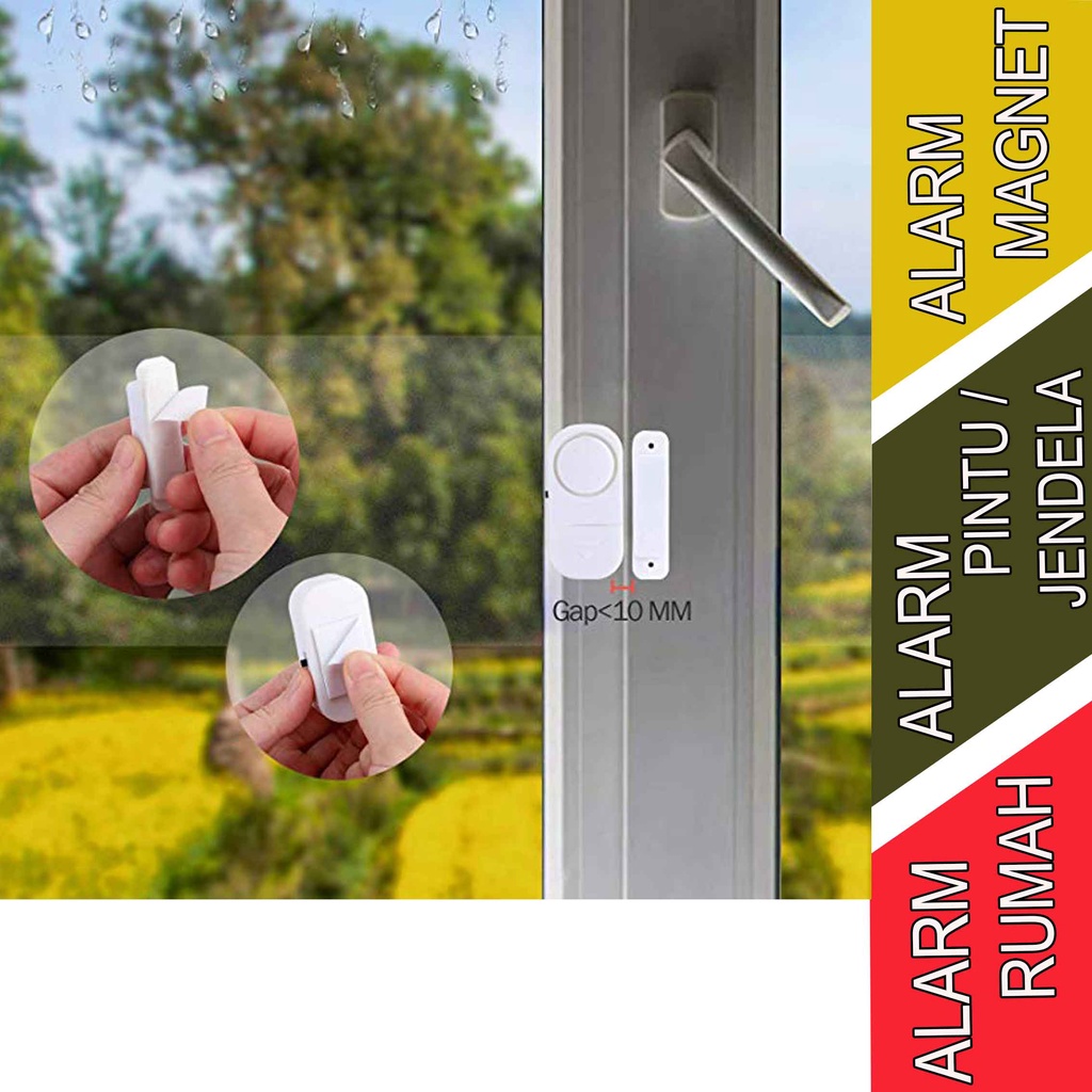 Jual Alarm Rumah - Alarm Magnet - Alarm Pintu & Jendela | Shopee Indonesia