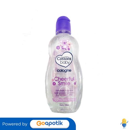 Jual Cussons Baby Cologne Cheerful Smile 100 Ml | Shopee Indonesia