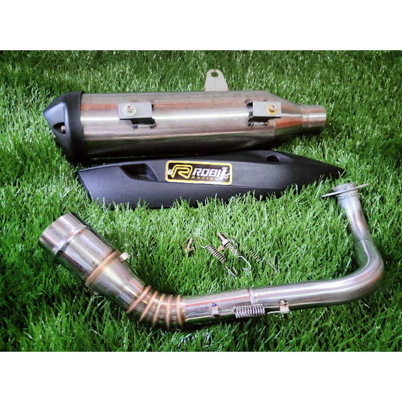 Jual Knalpot ROB1 NMAX PCX AEROX LEXI VARIO 125 150 160 ADV INLET 50 MM ...