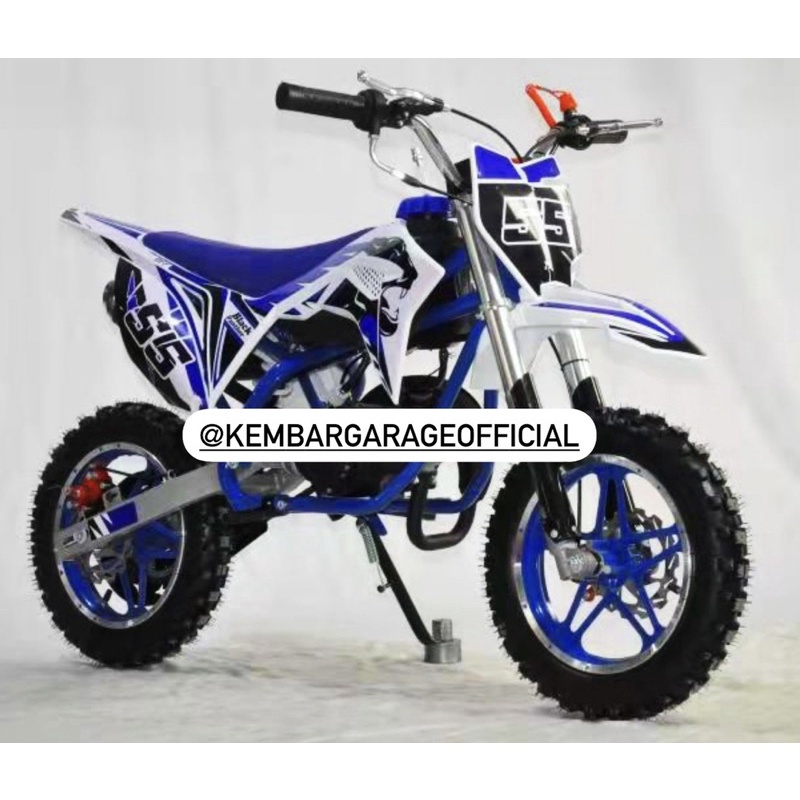 Jual Mini Trail Black Panther 50cc 2T | Shopee Indonesia