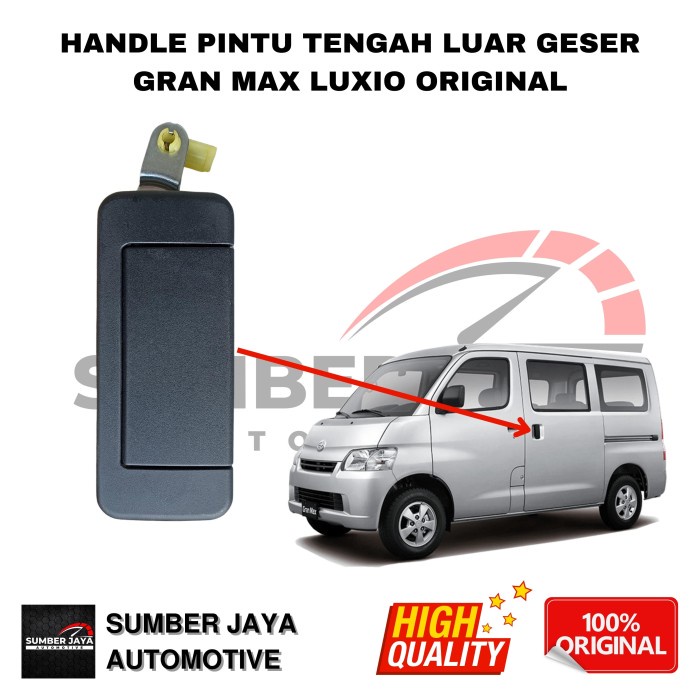Jual Handle Pintu Tengah Luar Geser Gran Max Luxio Original | Shopee ...