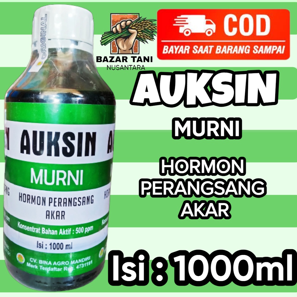 Jual [ BTN ] AUKSIN Murni Hormon Perangsang Akar tanaman isi 1000ml ...